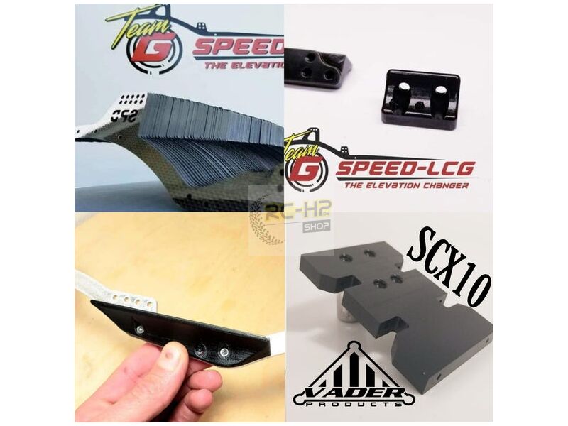 GSPEED Chassis TGH-V3 Carbon Fiber- package deal for Element or custom ...