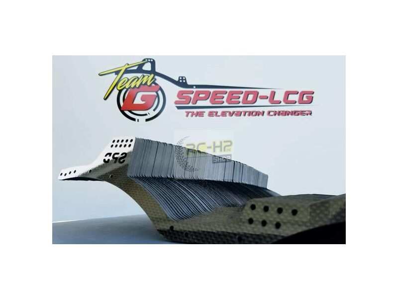 GSPEED Chassis TGH-V3 Carbon Fiber (rails only) - Dlux - Injora - TGH ...