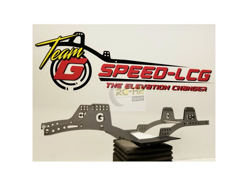 GSPEED Chassis TGH-V3 Raw Carbon Steel (chassis rails only) - Dlux - In ...