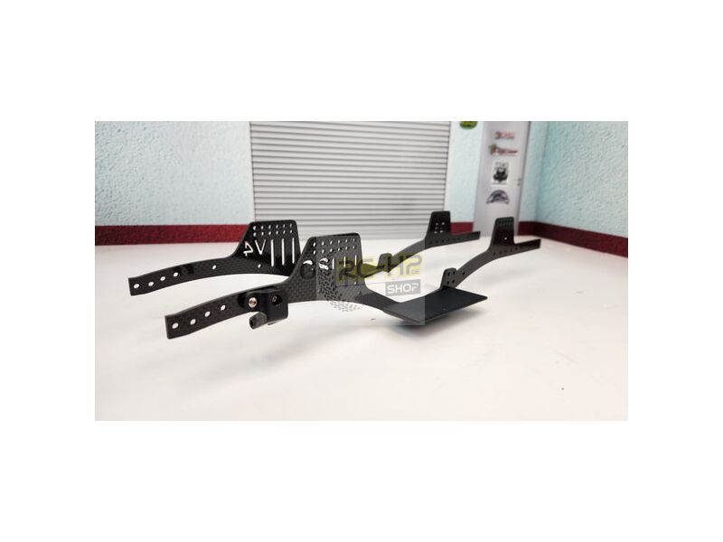 GSPEED V4 Carbon Fiber Chassis Package for SCX10ii axles VADER PRODUCT ...