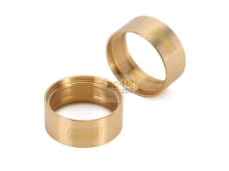INJORA 94g/pcs Brass Internal Beadlock Ring Clamp Rings for 1.9" Wheel ...