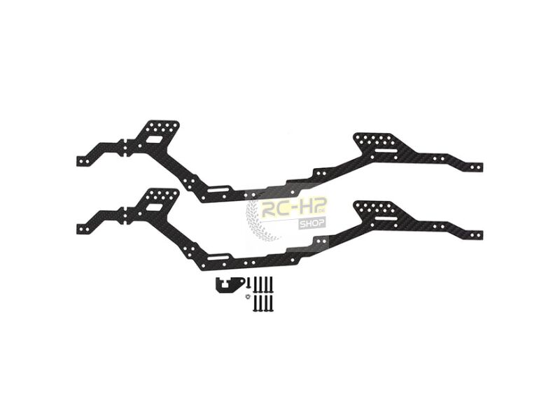 INJORA 313/324mm Wheelbase LCG Carbon Fiber Chassis Kit Frame Girder fo ...