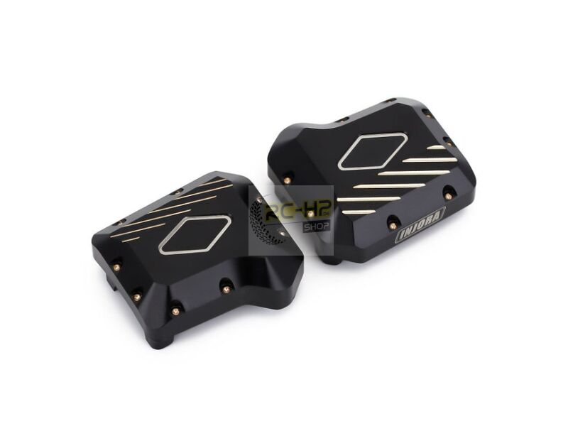 INJORA Black Coating Brass Diff Cover #8280 For TRX-4 - Dlux - Injora ...