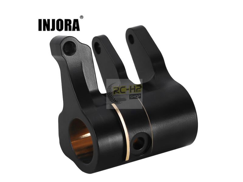 INJORA Black Brass Front Axle Link Mount for 1/10 Axial SCX10 PRO - Dlu ...