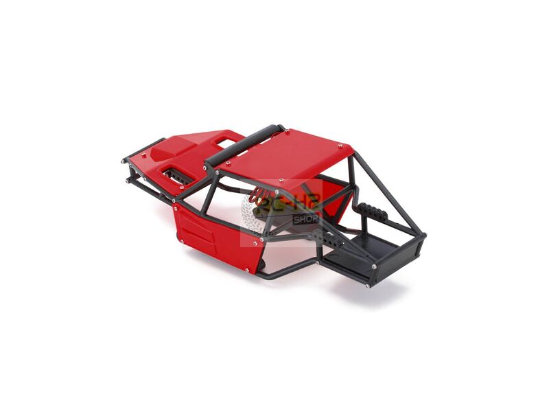 INJORA Rock Tarantula Nylon Buggy Body Chassis Kit For 1/18 TRX4M Red ...