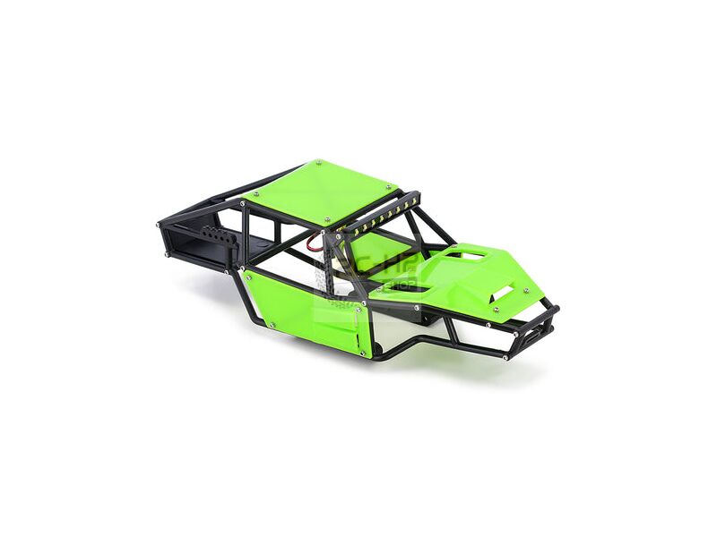 INJORA Rock Tarantula Nylon Buggy Body Chassis Kit For 1/18 TRX4M Green ...