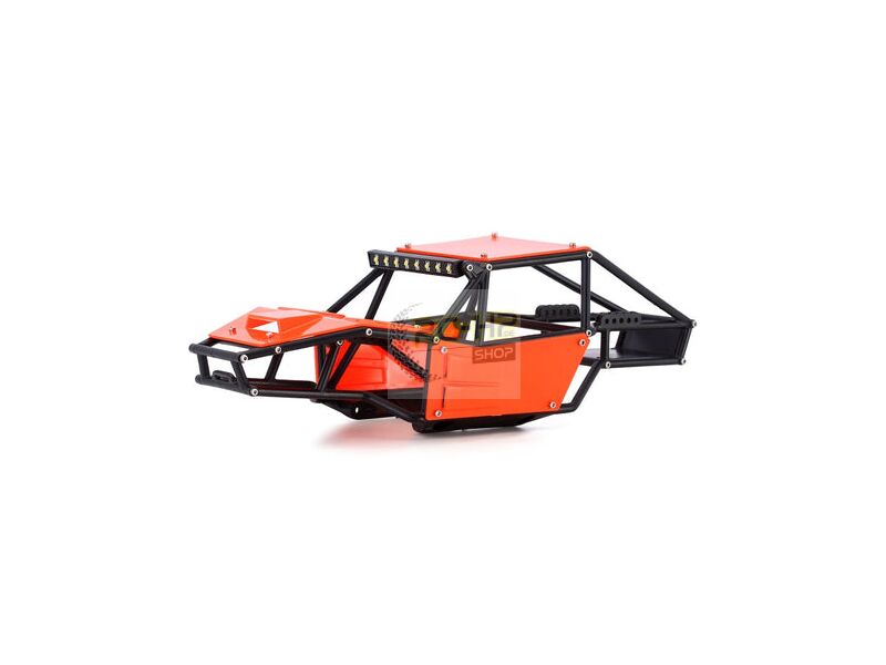 INJORA Rock Tarantula Nylon Buggy Body Chassis Kit For 1/18 TRX4M Orang ...
