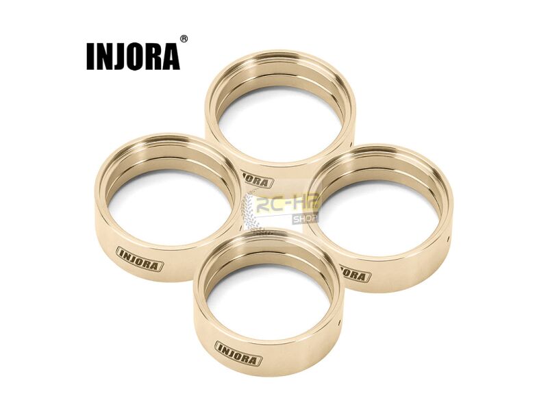 INJORA 27g/Pcs Brass Inner Rings For INJORA 1.3" Wheels - Dlux - Injora ...